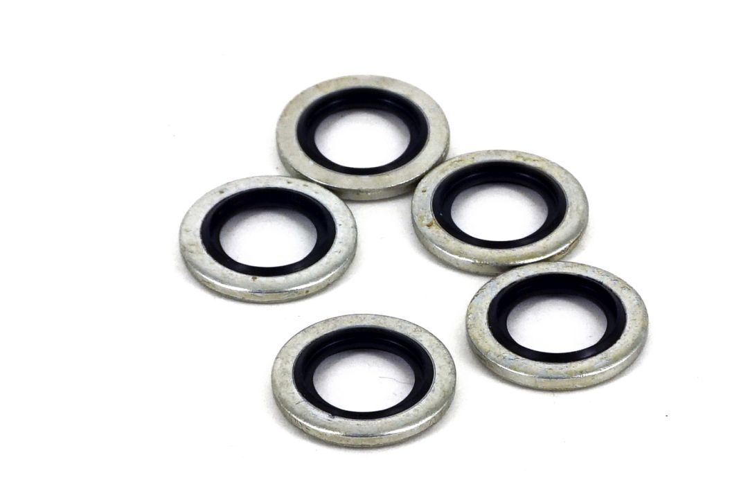 Best Fittings 1/4 Inch BSP Bonded Seal Washers 5 Pieces