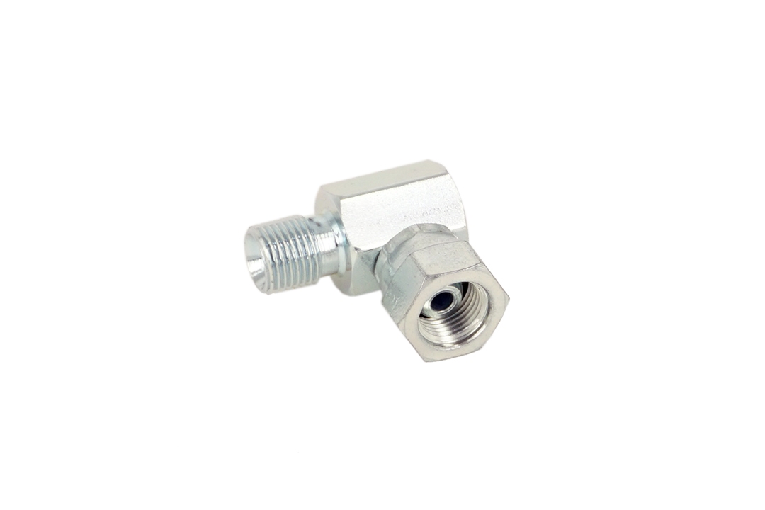 Best Fittings 1/8 BSP Block Elbow Fixed Male/Female Swivel