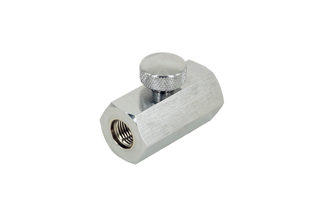 Best Fittings Bleed Block 50x25mm w 2x 1/4inch BSP Female