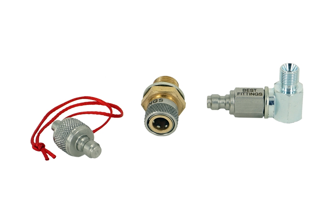 Best Fittings Swivelling Quick Detach Hose Kit