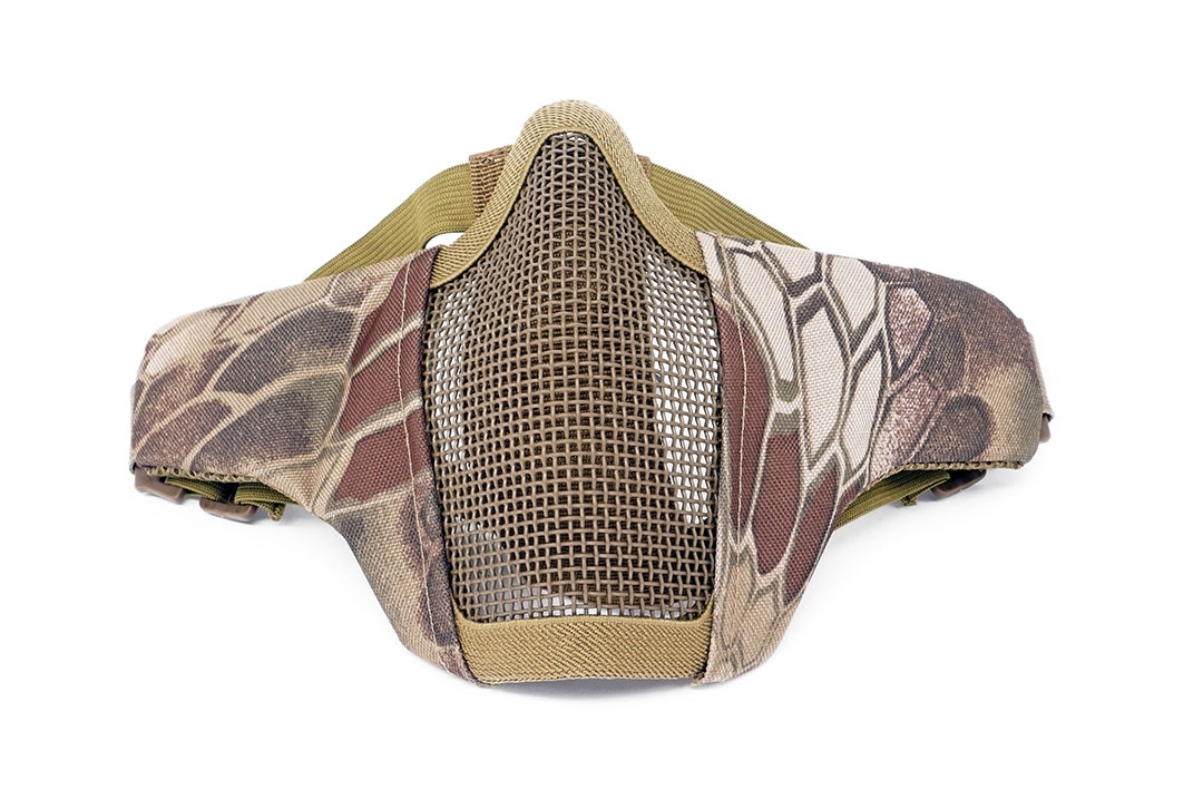 Cobra Steel Mesh Mask Soft with Helmet clips