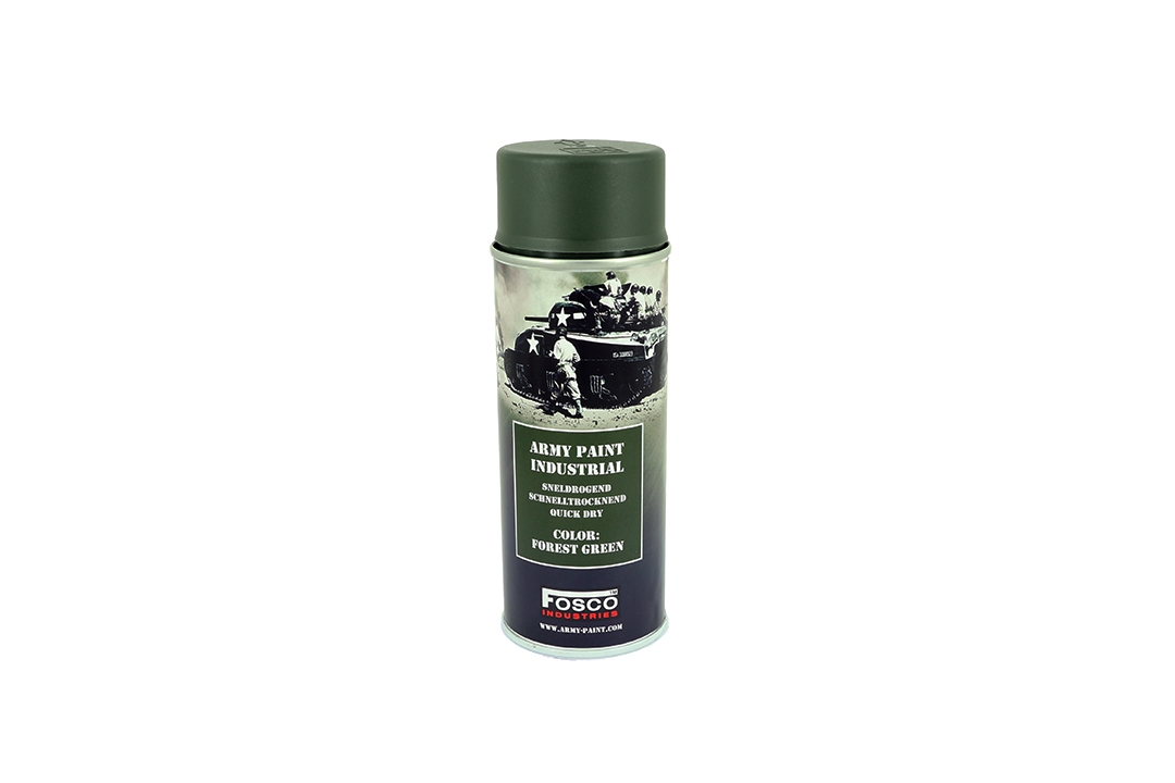 Fosco Spray Can Paint 400ML RAL 6031 Forest Green