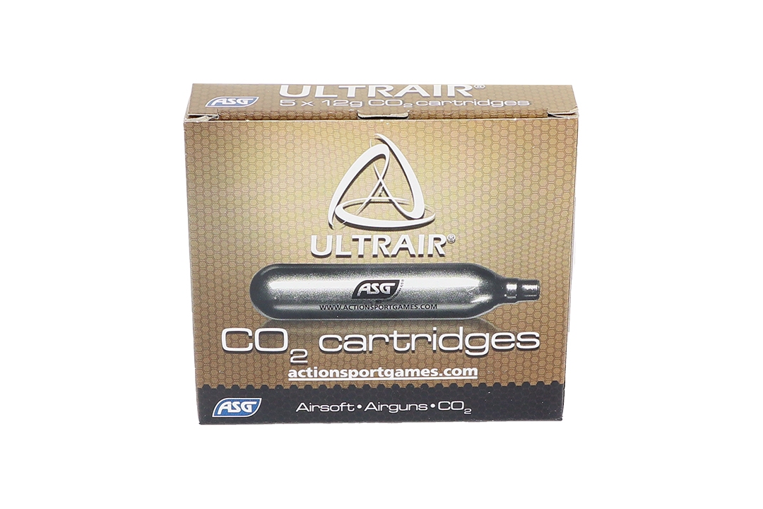 ULTRAIR 12 gr. Co2 cartridge, 5 pcs